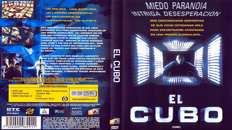 El Cubo (1997) – El Laberinto Mortal que Juega con tu Mente 😱 | Ver ...